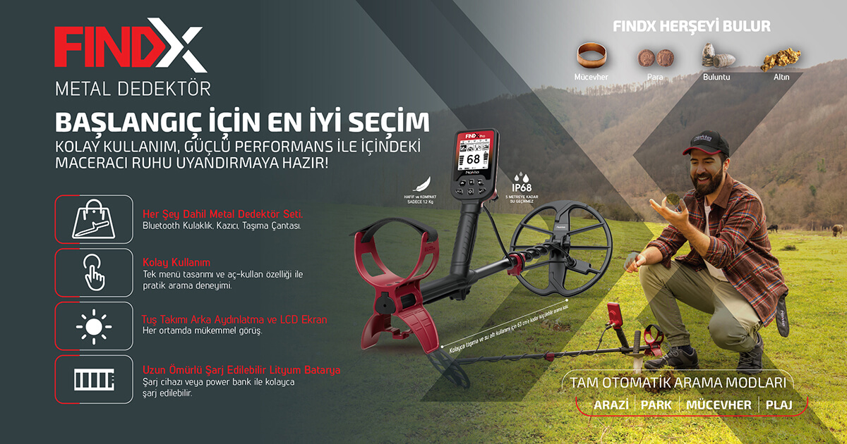 Nokta FINDX Dedektör - 5B Dedektör